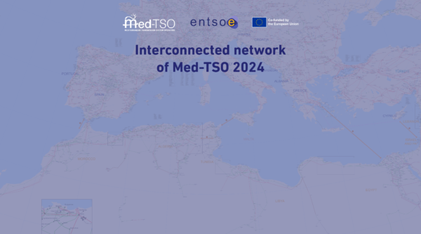 Updated map of the Interconnected Electricity Transmission Networks ...